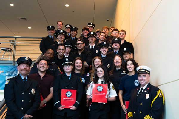 News | Bucks County Community College Graduates 32 Firefighters